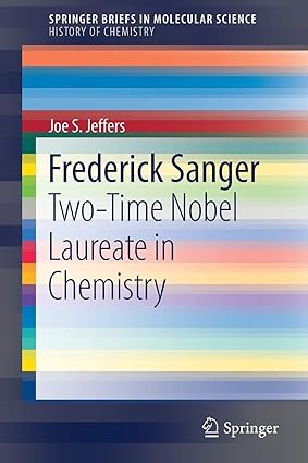 Frederick Sanger Two Time Nobel Laureate In Chemistry - Jumeirah ...